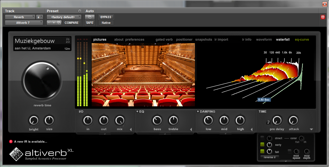 Audio Ease Altiverb 8 XL Edigitalaudioshop